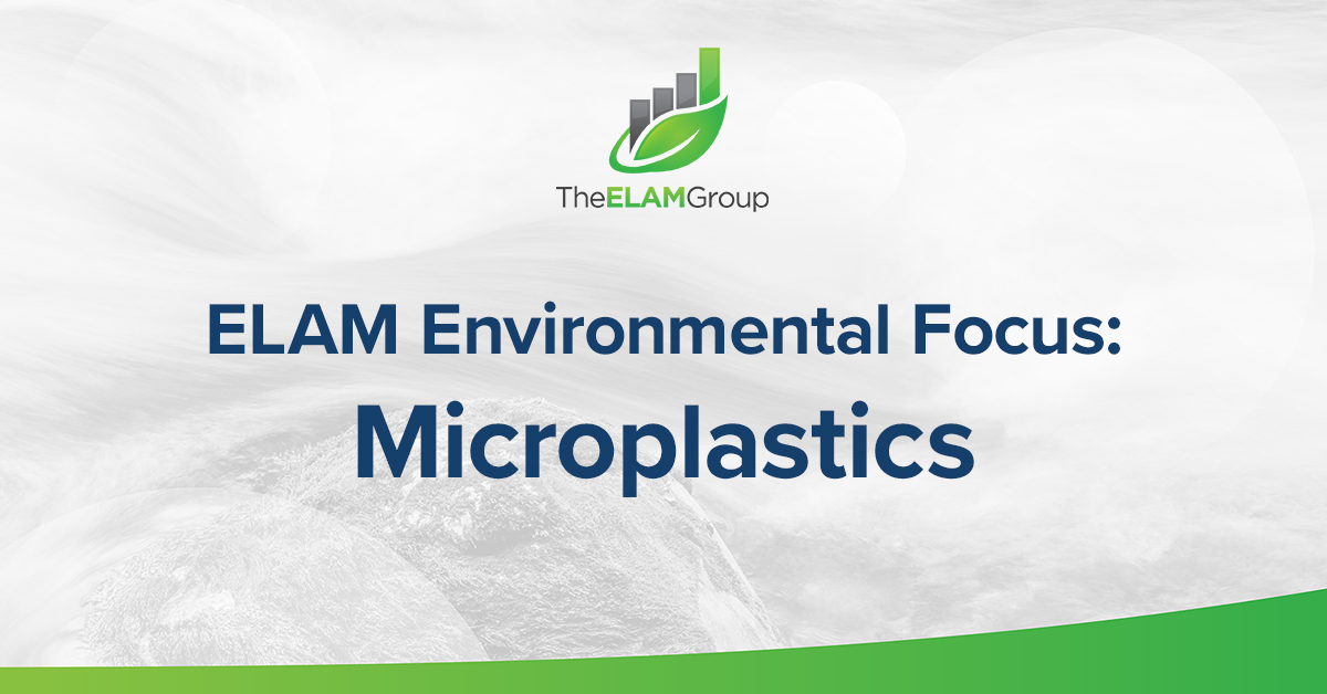ELAM Environmental Focus: Microplastics - The ELAM Group