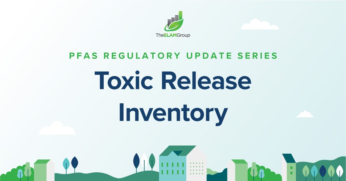 PFAS Regulatory Update: TRI